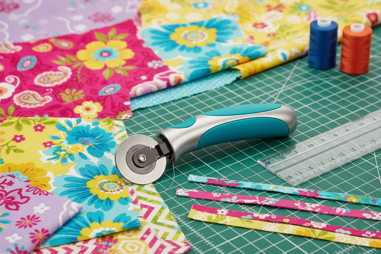 Rotary Cutter Sewing and Quilting – Driffy Rotary cutters and Blades